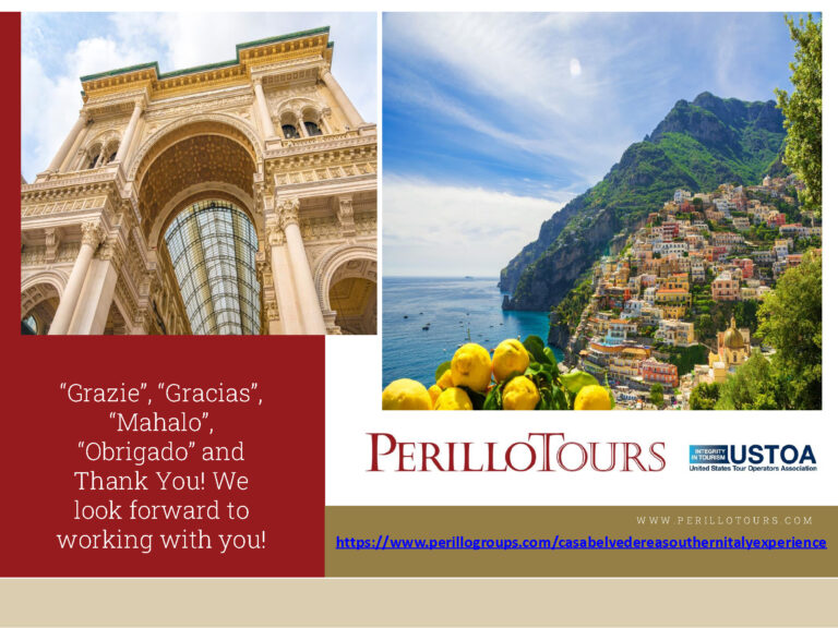 Perillo Tours Presentation 2026 – The Italian Cultural Foundation